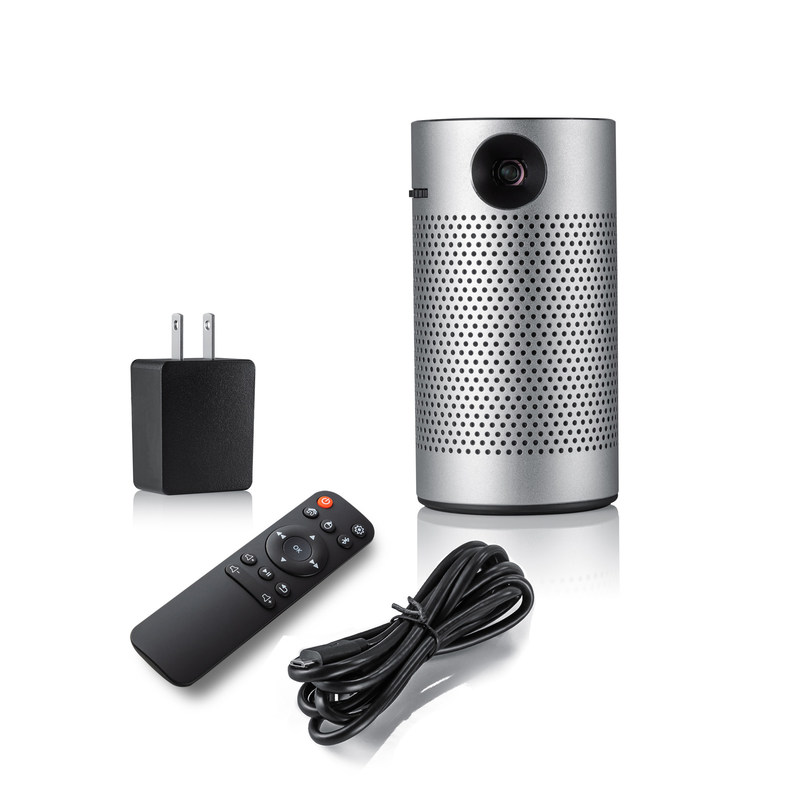 0.2KG Smart Pico Projector Mini Battery Wifi Android 70 Lumens 4k Laser ...
